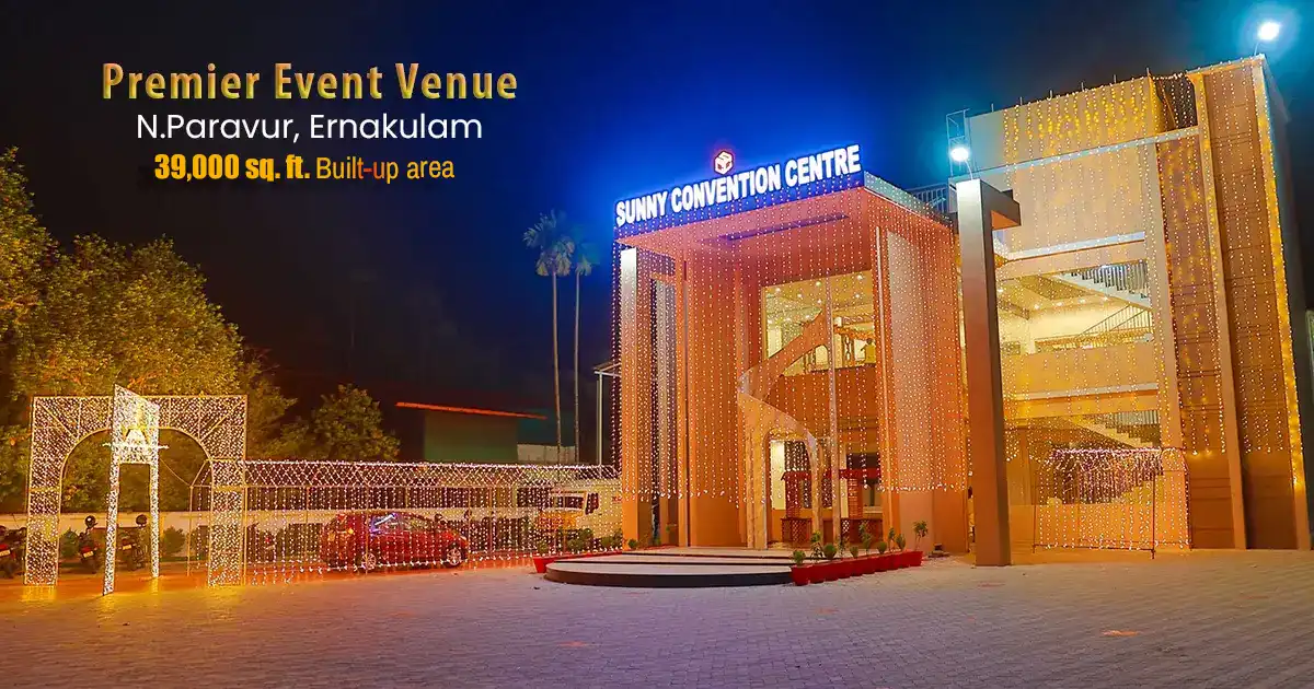 Sunny Convention Centre - Event Venue @ Paravur, Ernakulam